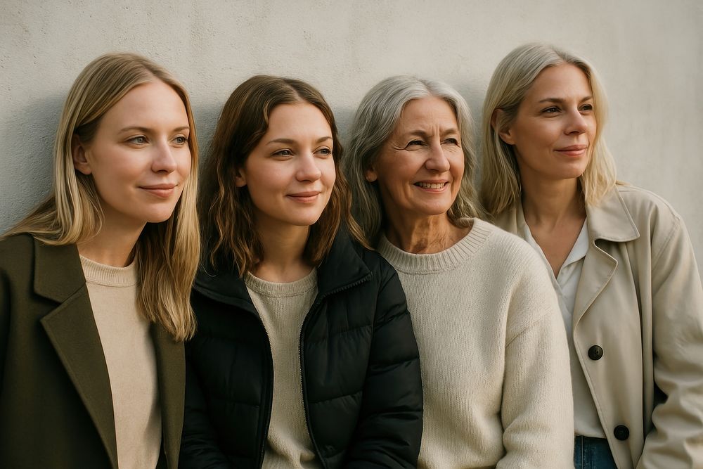 Generations together, smiling warmly. | Free Photo - rawpixel