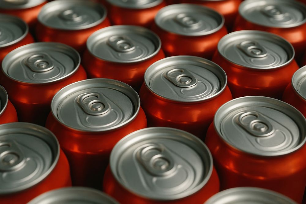 Red soda cans pattern | Free Photo - rawpixel