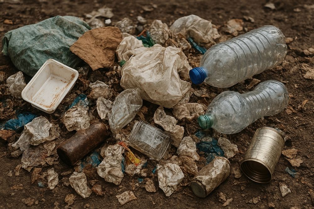 Pollution, waste, environmental, plastic, litter | Free Photo - rawpixel