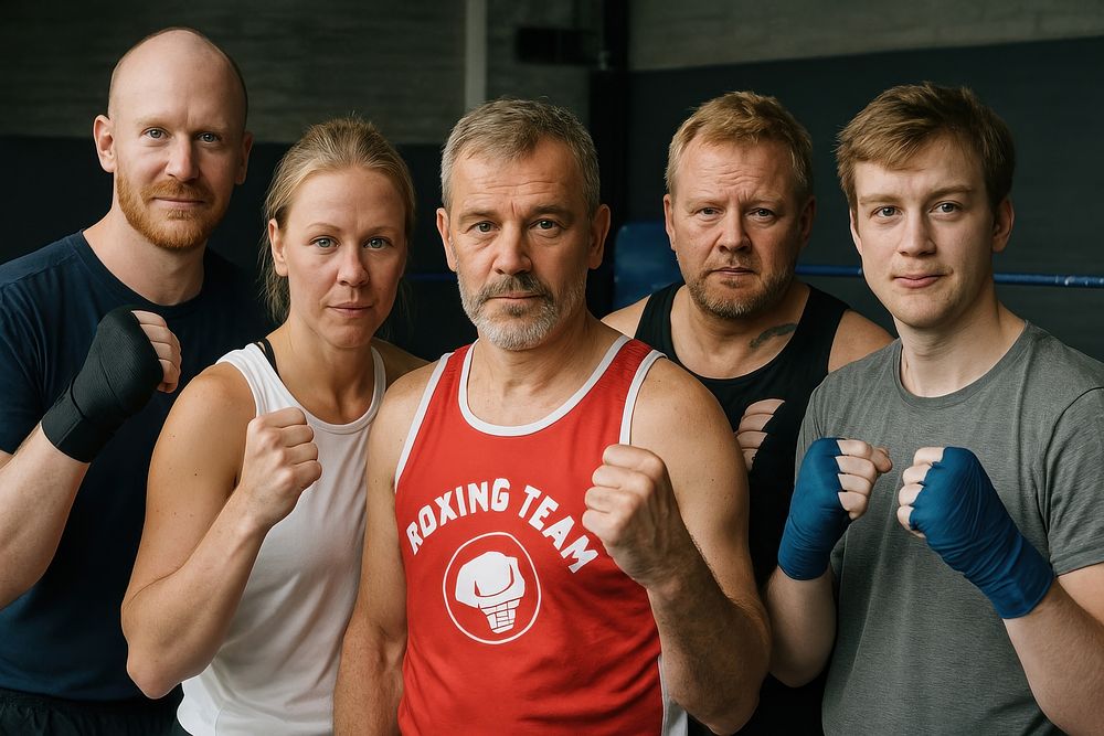 Diverse boxing team portrait | Free Photo - rawpixel