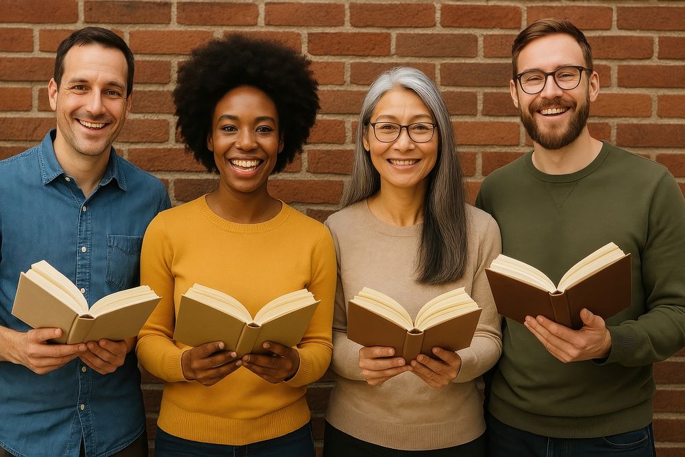 Diverse group reading books | Free Photo - rawpixel