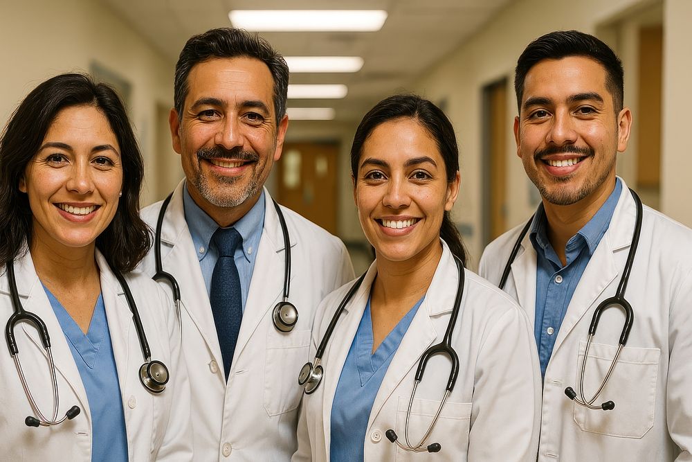 Healthcare professionals smiling together | Free Photo - rawpixel