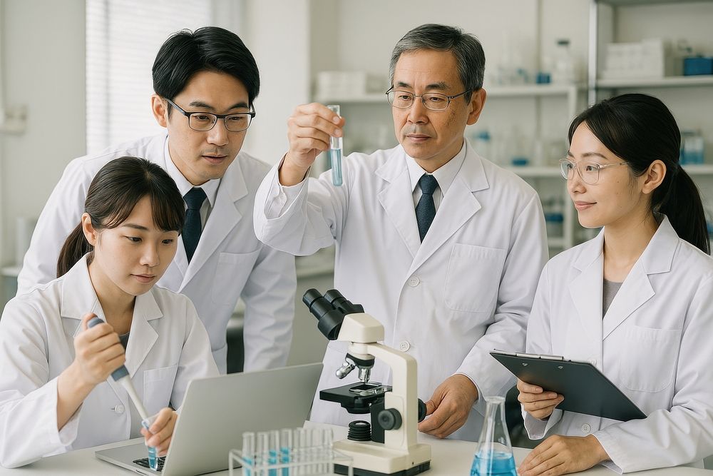 Scientists collaborating in laboratory. | Free Photo - rawpixel