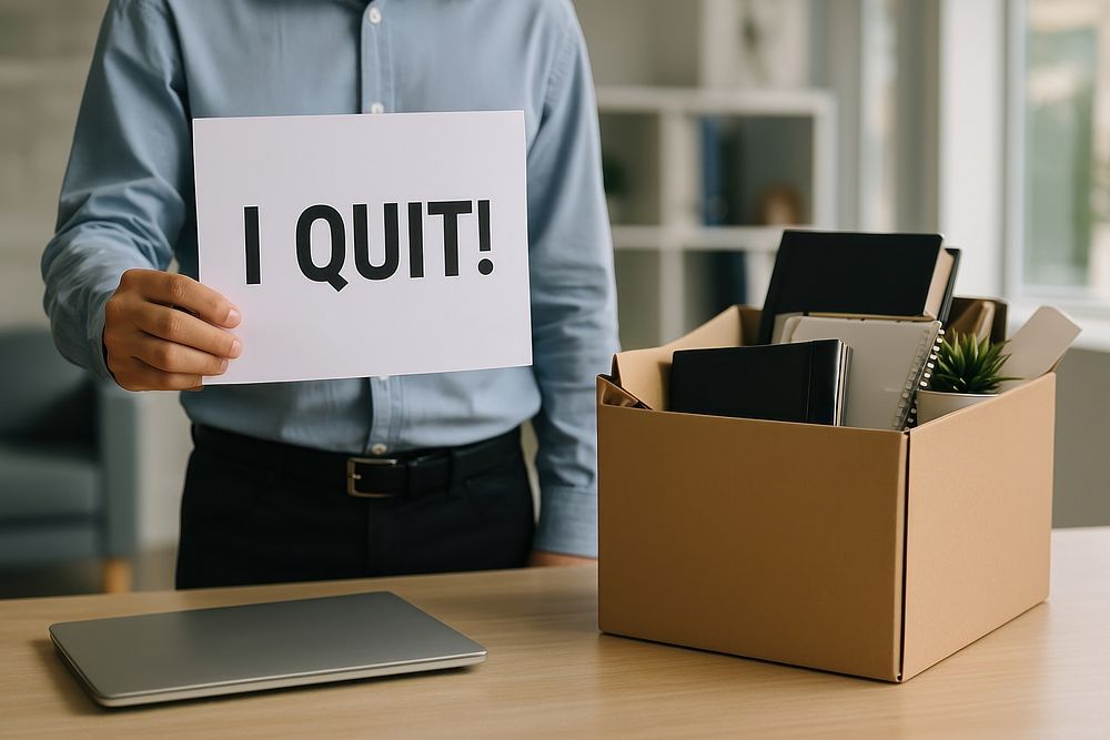 Resignation decision office transition | Free Photo - rawpixel