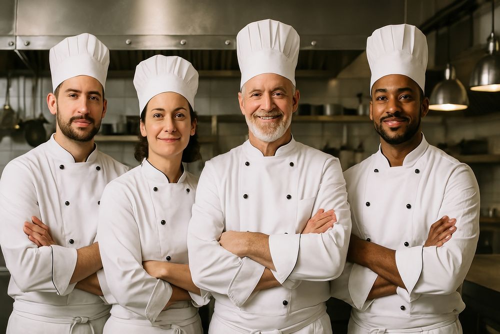 Professional chefs in kitchen | Free Photo - rawpixel