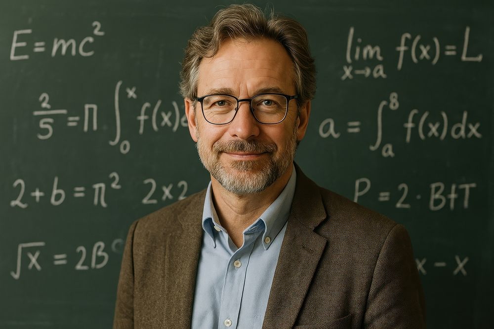 Professor teaching advanced mathematics concepts. | Free Photo - rawpixel