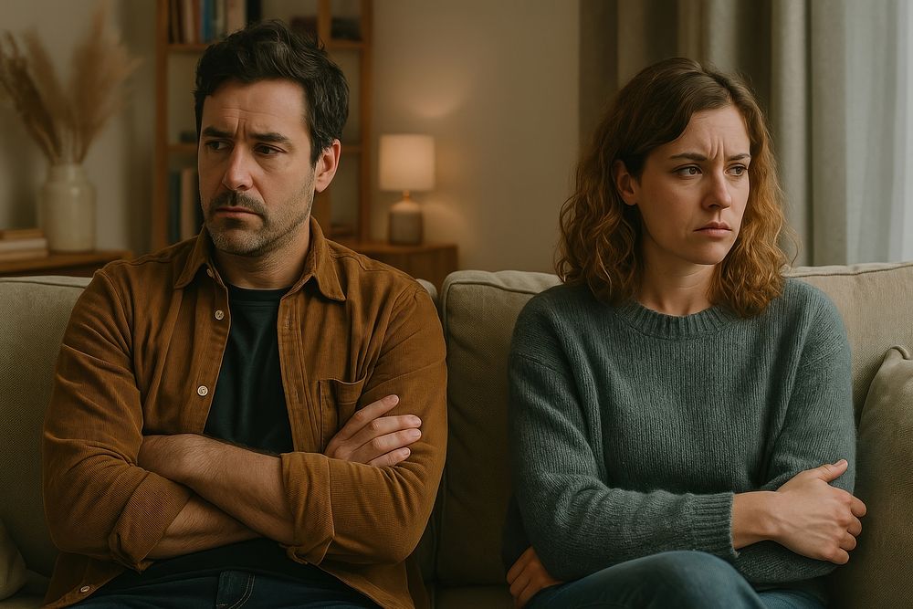 Couple experiencing emotional tension. | Free Photo - rawpixel