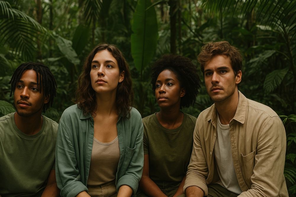 Diverse group exploring jungle | Free Photo - rawpixel