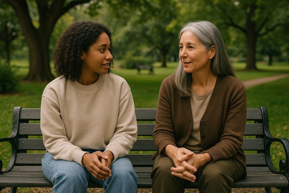 Generational connection in nature | Free Photo - rawpixel