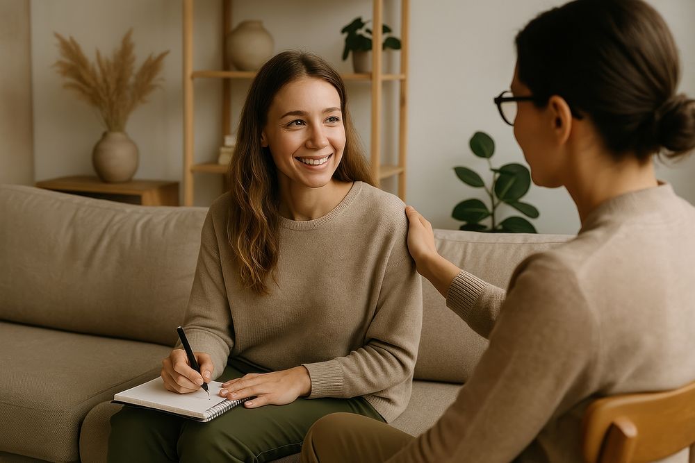 Therapy session with supportive interaction. | Free Photo - rawpixel