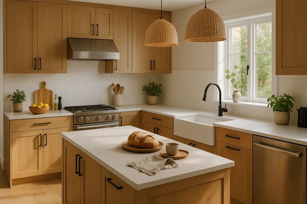 Modern cozy kitchen design | Free Photo - rawpixel