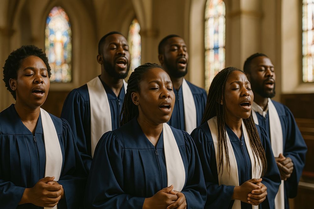 Choir singing in church harmony. | Free Photo - rawpixel