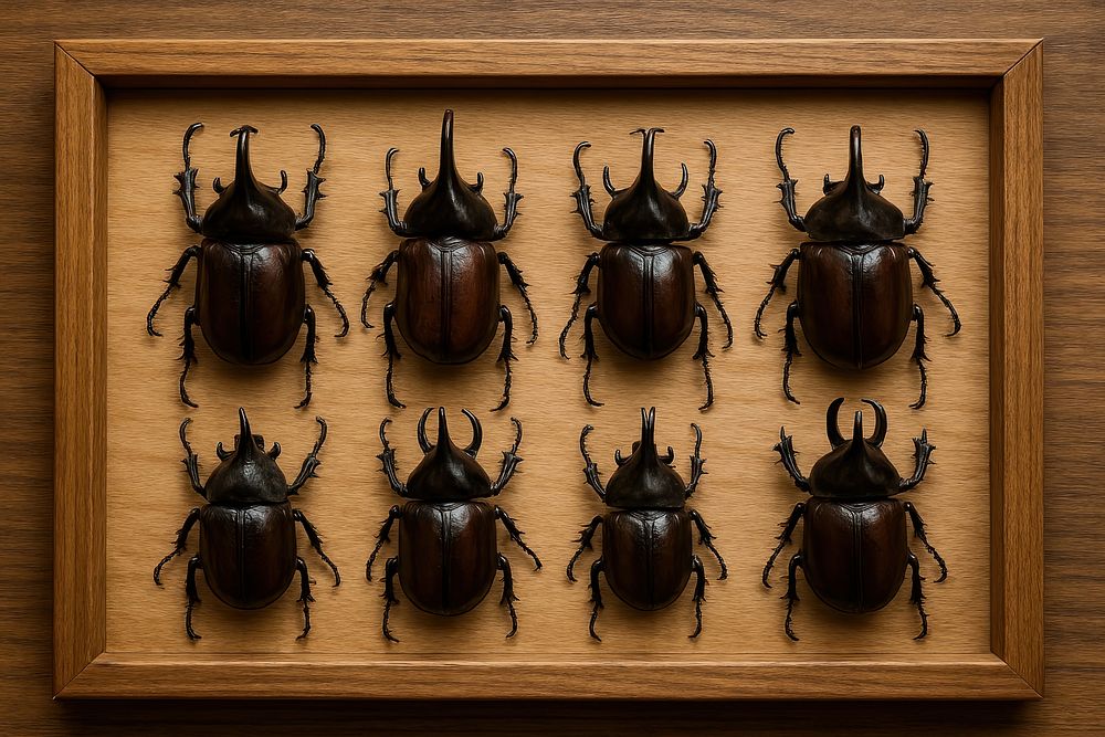 Framed beetles display collection. | Free Photo - rawpixel