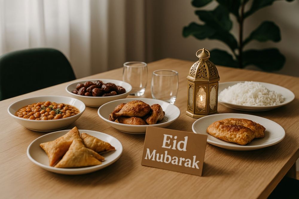 Festive Eid meal celebration setup. | Free Photo - rawpixel