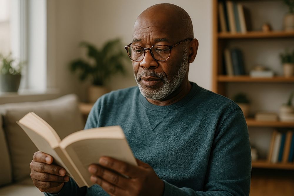 Man reading book peacefully | Free Photo - rawpixel