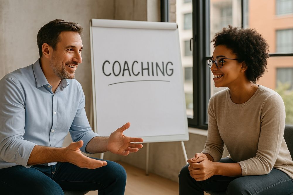 Professional coaching session interaction. | Free Photo - rawpixel