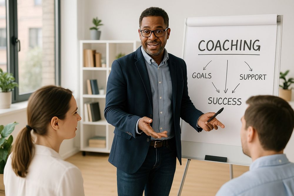 Professional coaching session presentation | Free Photo - rawpixel