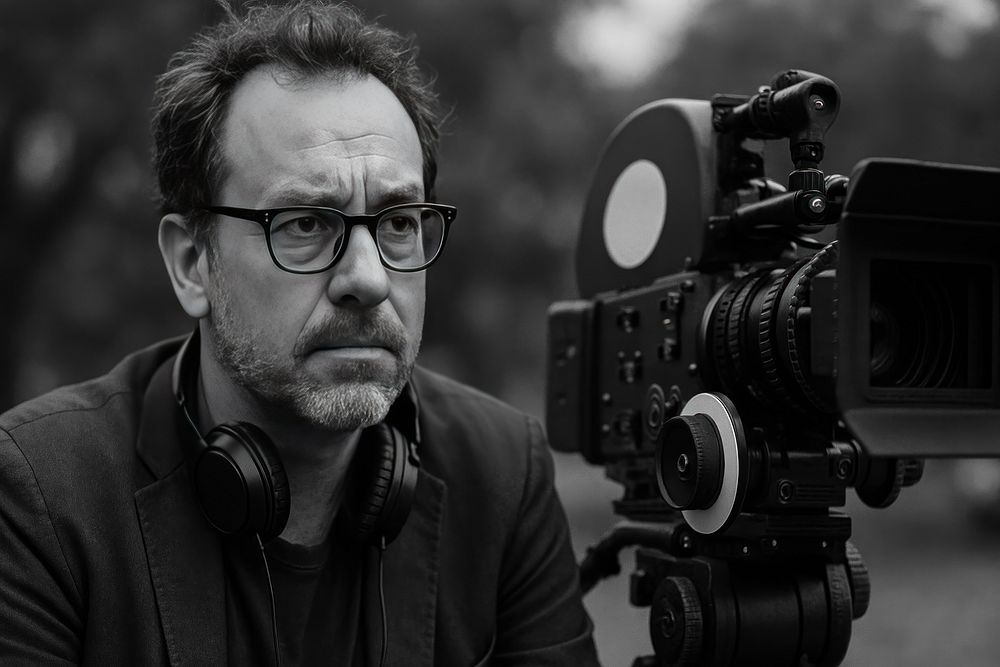 Filmmaker directing with professional camera. | Free Photo - rawpixel