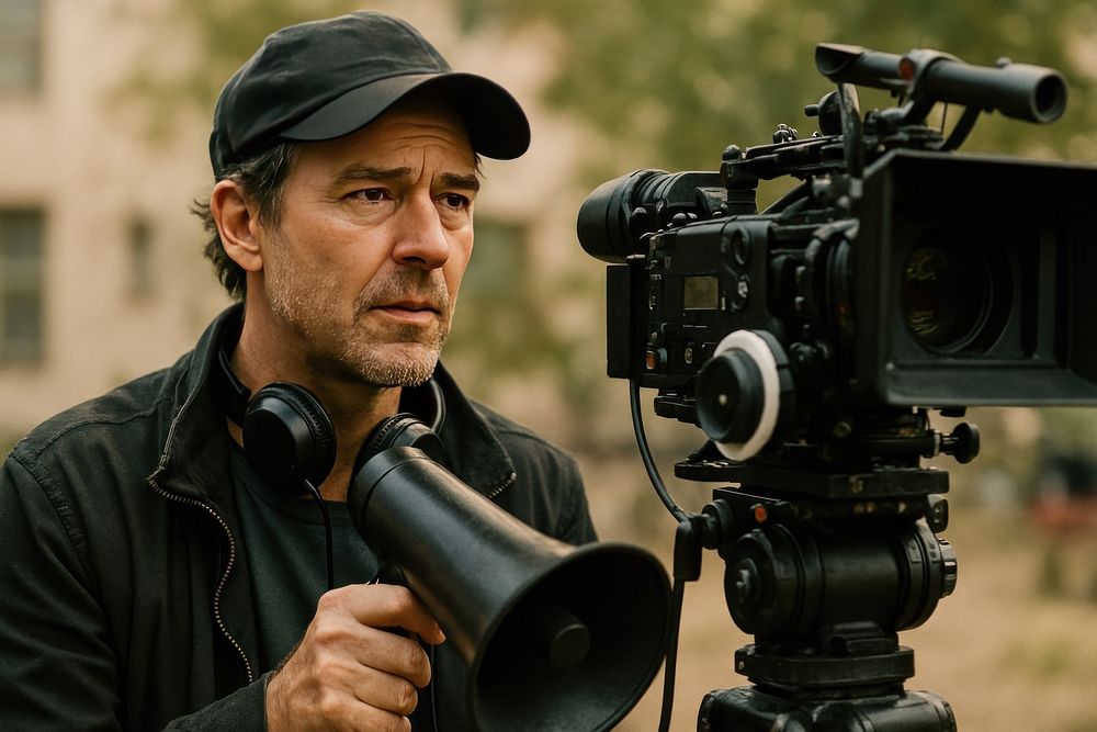Director filming with professional camera | Free Photo - rawpixel