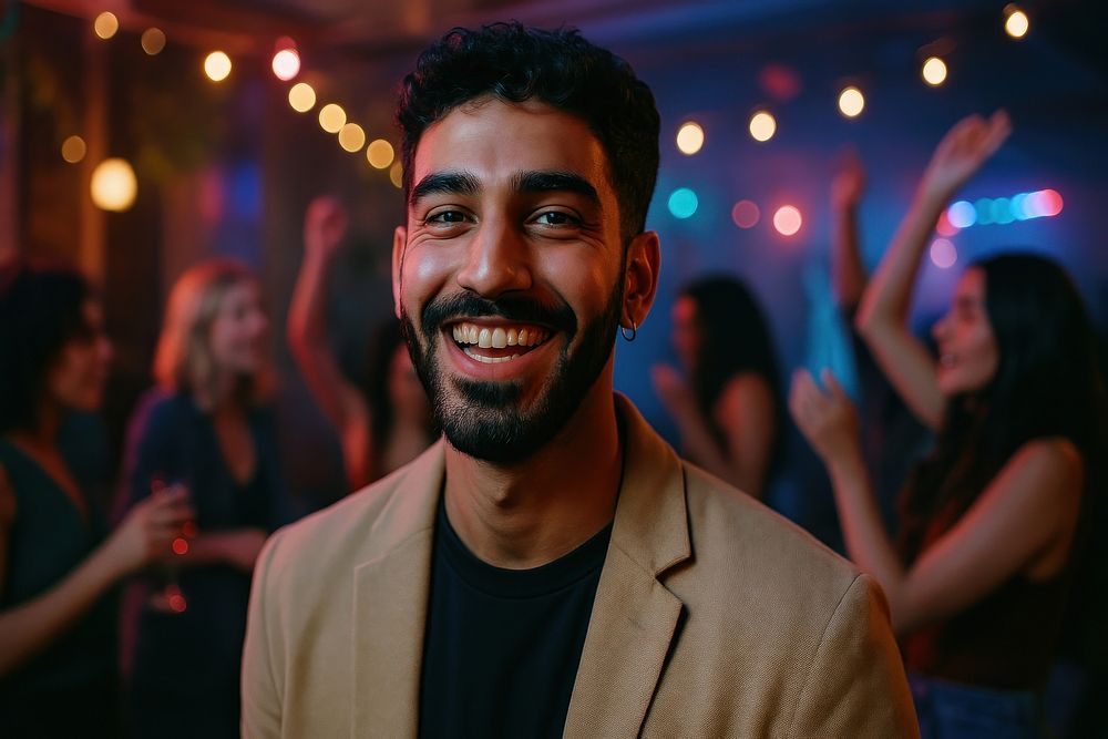 Joyful celebration at lively party | Free Photo - rawpixel