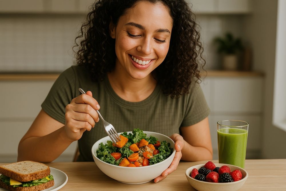 Healthy eating lifestyle joy | Free Photo - rawpixel