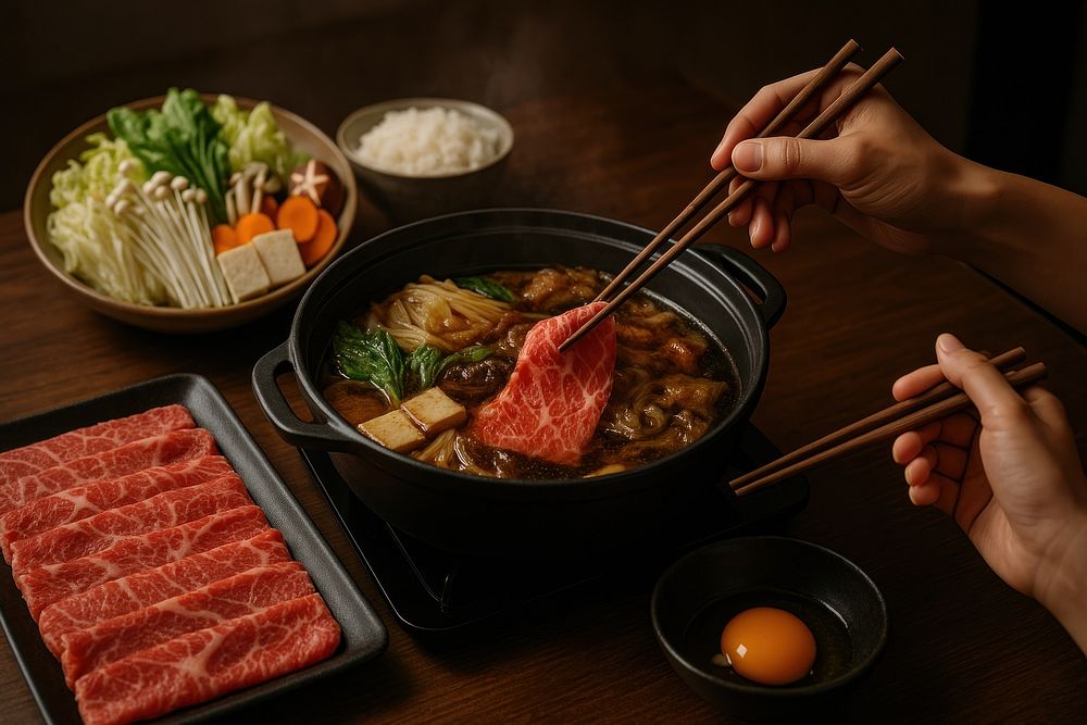 Traditional Japanese hot pot meal. | Free Photo - rawpixel