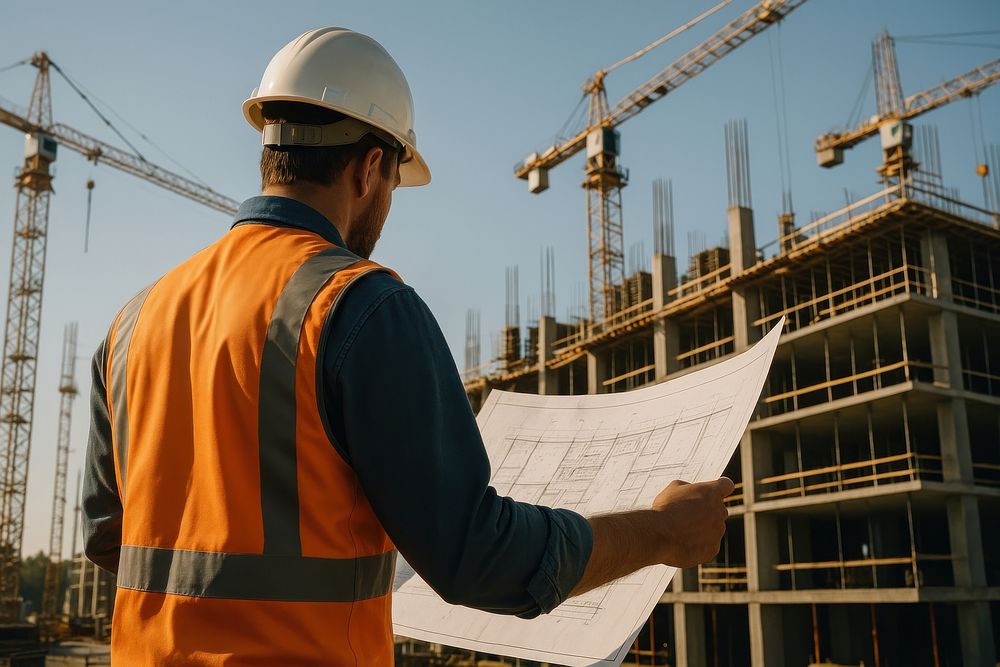 Engineer inspects construction site | Free Photo - rawpixel