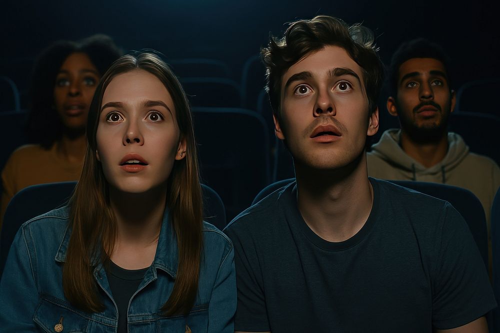 Captivated audience watching movie | Free Photo - rawpixel