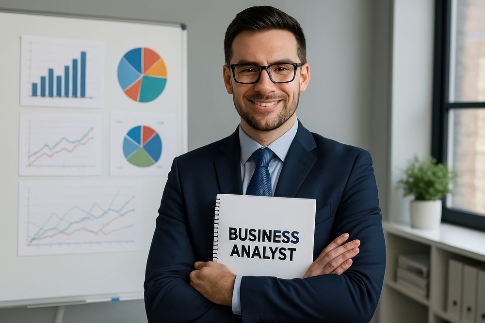 Confident business analyst presentation. | Free Photo - rawpixel