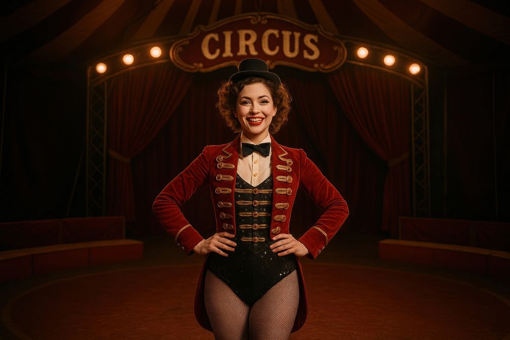 Circus performer in vintage attire | Free Photo - rawpixel