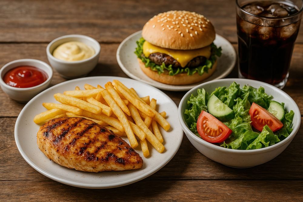 Delicious fast food meal | Free Photo - rawpixel