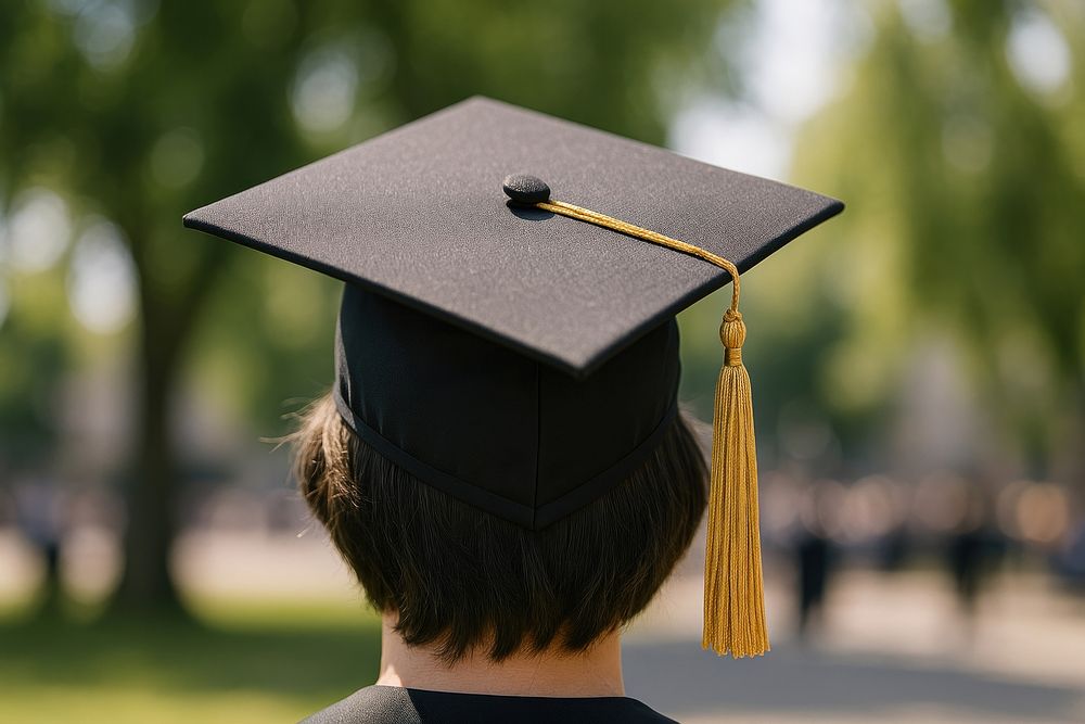 Graduation cap symbolizes achievement. | Free Photo - rawpixel