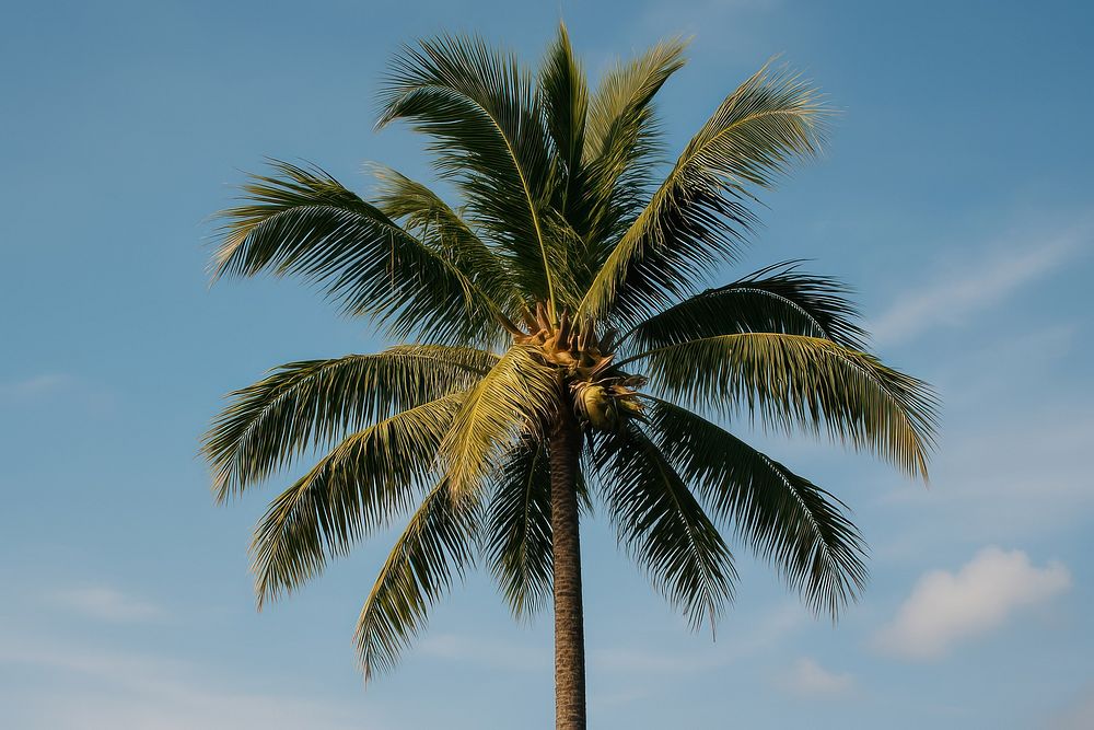Tropical palm tree skyward | Free Photo - rawpixel