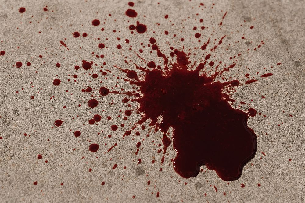 Red liquid splatter on concrete. | Free Photo - rawpixel