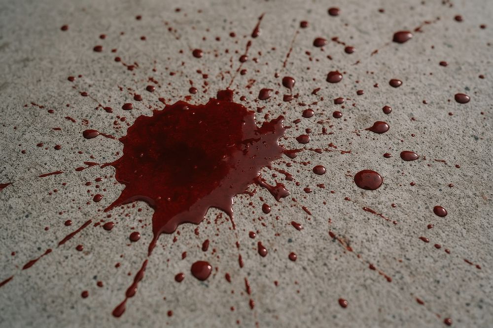 Red liquid splatter on concrete. | Free Photo - rawpixel