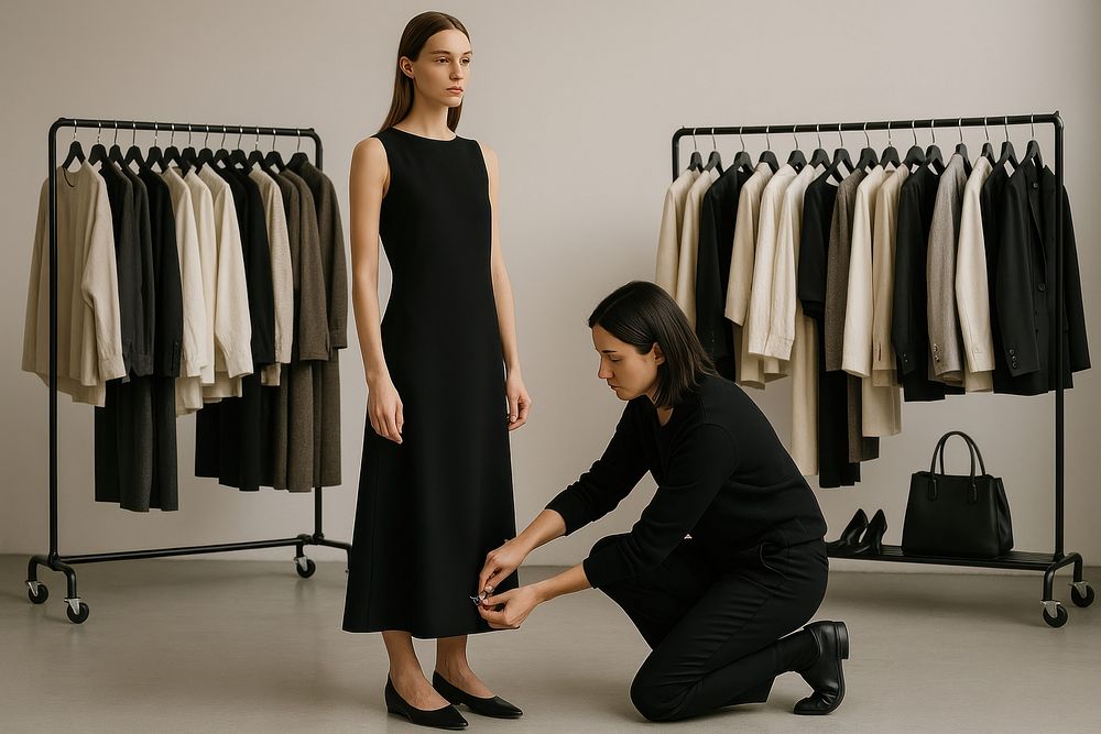 Elegant fashion fitting session. | Free Photo - rawpixel