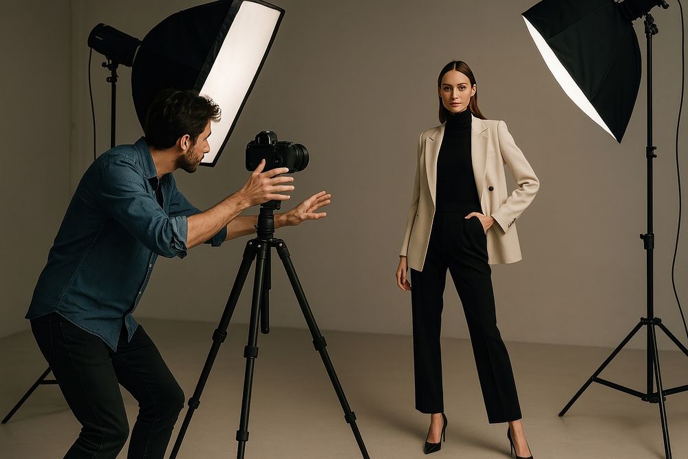 Professional fashion photography session | Free Photo - rawpixel