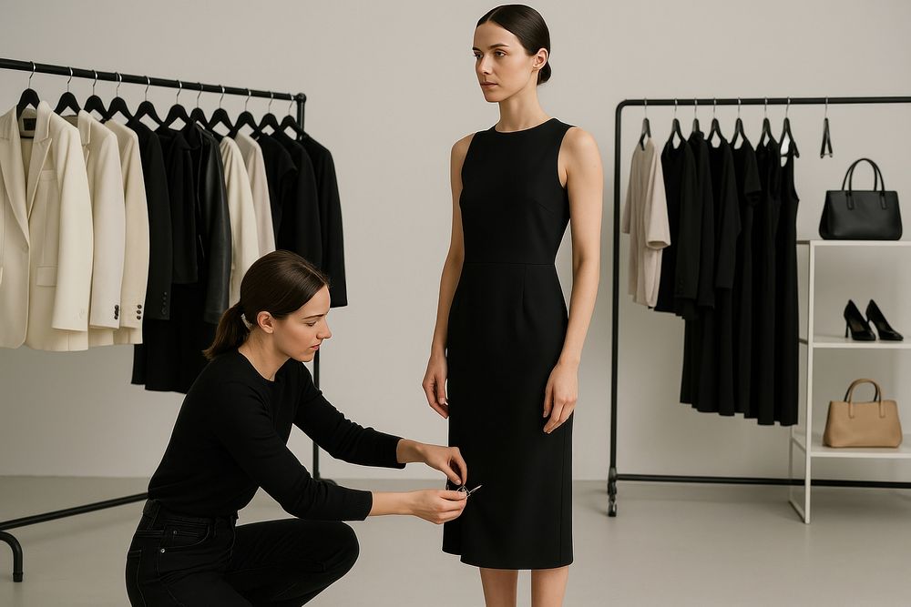 Elegant fashion fitting session. | Free Photo - rawpixel