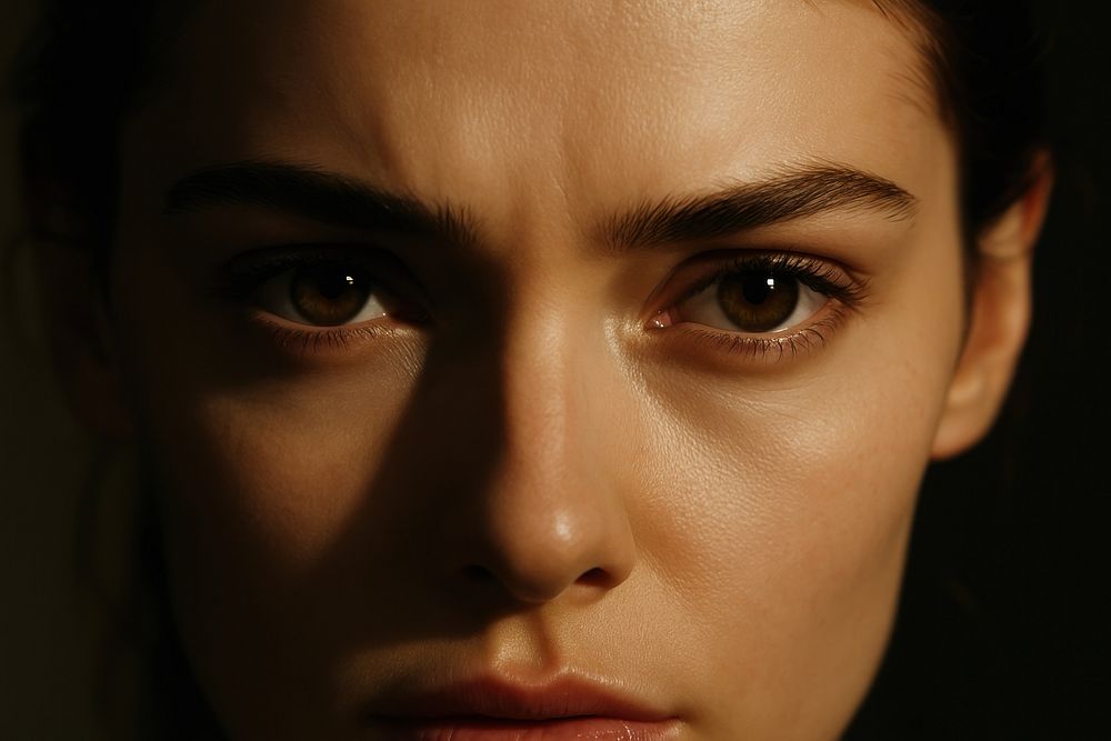 Intense gaze, expressive eyes. | Free Photo - rawpixel
