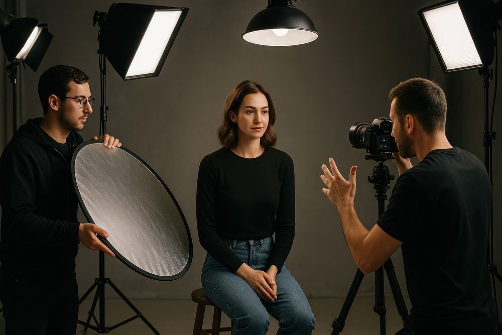 Professional portrait photography session. | Free Photo - rawpixel