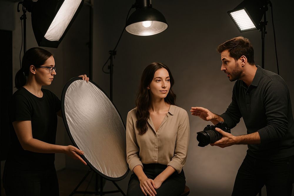 Professional photography studio session | Free Photo - rawpixel