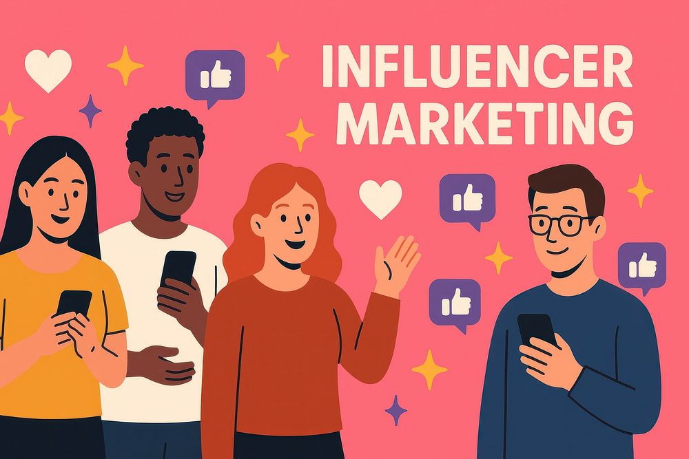Influencer marketing engaging audience | Free Photo Illustration - rawpixel