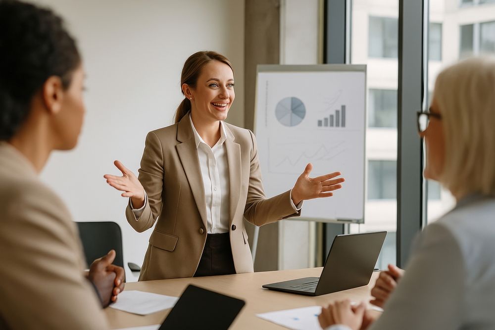 Business meeting presentation success | Premium Photo - rawpixel