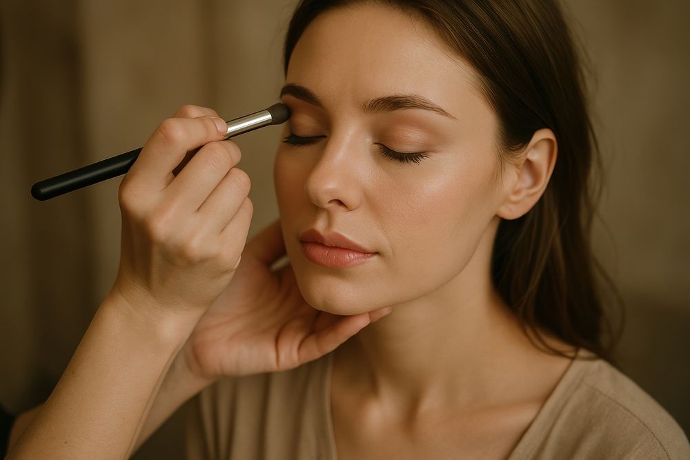 Gentle makeup application process | Premium Photo - rawpixel