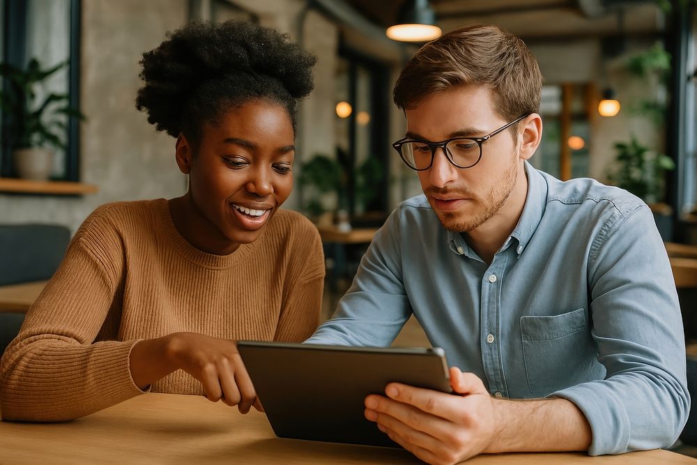 Collaborative digital teamwork session | Free Photo - rawpixel