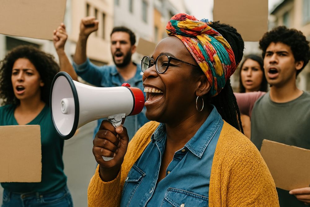 Empowered voices demand social change | Free Photo - rawpixel