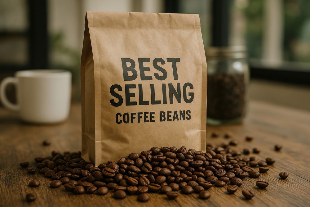 Premium aromatic coffee beans package. | Free Photo - rawpixel