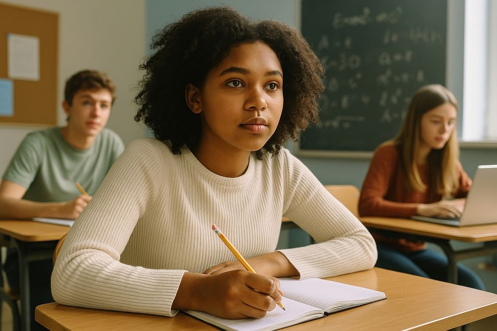 Focused students in classroom learning. | Free Photo - rawpixel