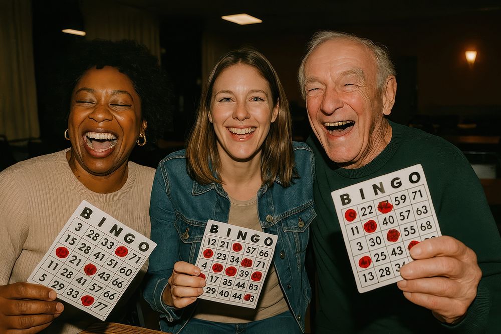 Joyful bingo game night | Free Photo - rawpixel