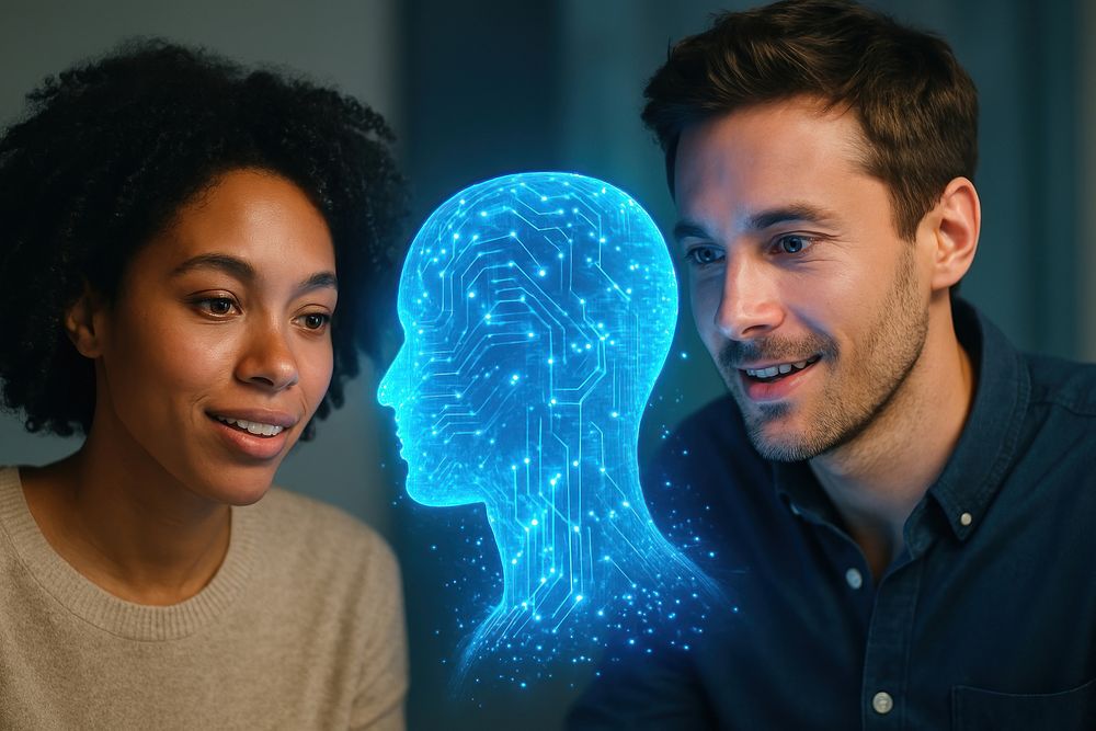 Futuristic technology human interaction | Free Photo - rawpixel